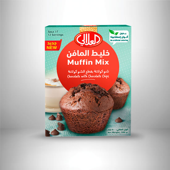 Chocolate Muffin Mix with Chocolate Chips